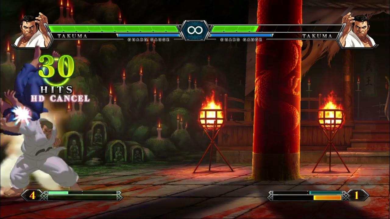 The King of Fighters XIII - Takuma Combo - YouTube