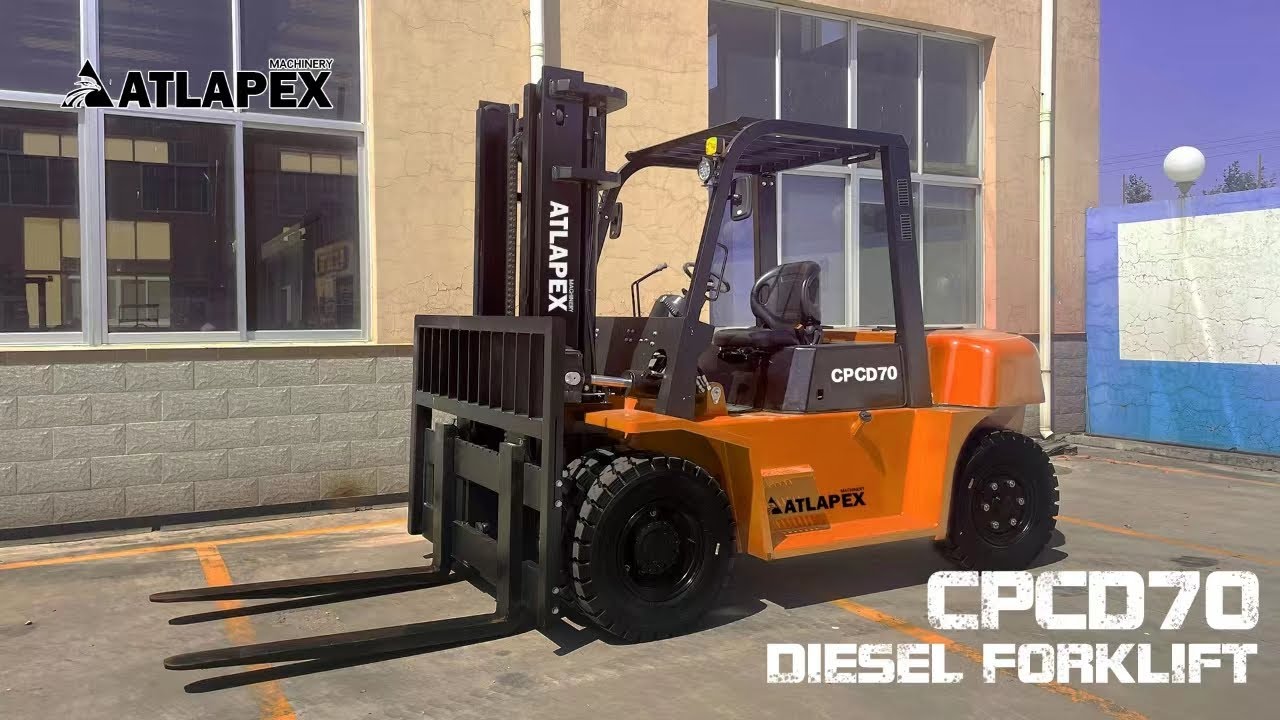 ATLAPEX 7 ton Diesel Forklift value for money forklift made in China ...