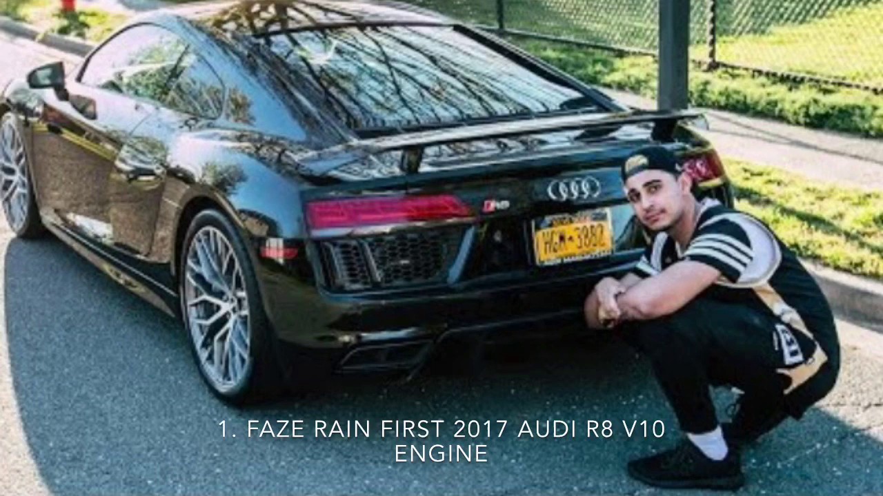 ALL FAZE MEMBERS CARS - YouTube