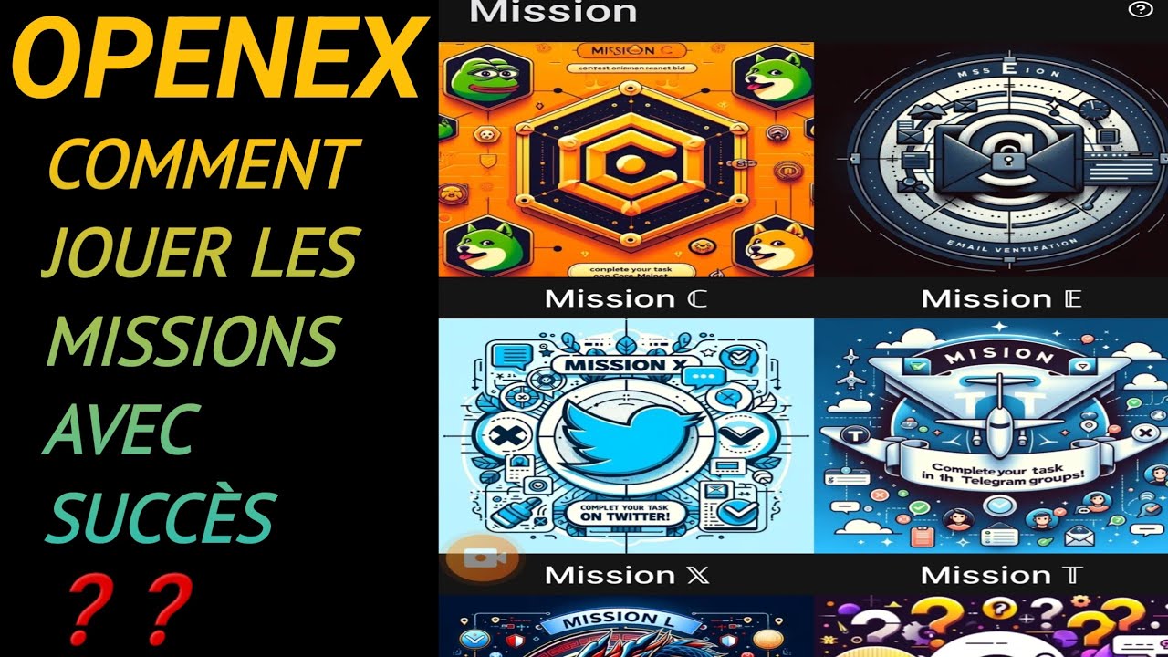 OpenEX Network, COMMENTS JOUER LES 6 MISSIONS AVEC SUCCESS - YouTube