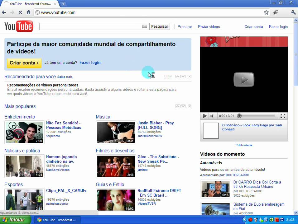 como colocar video no youtube pelo TipCam - YouTube