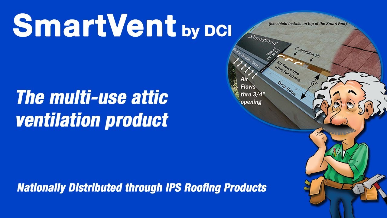 The multi-use SmartVent attic ventilation product - YouTube