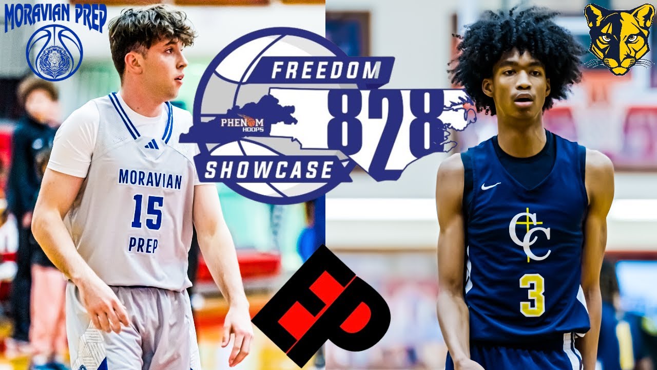 Eli Ellis Drops Another 30 Ball! Moravian Prep Vs Carmel Christian | Phenom Hoops 828 Showcase ...
