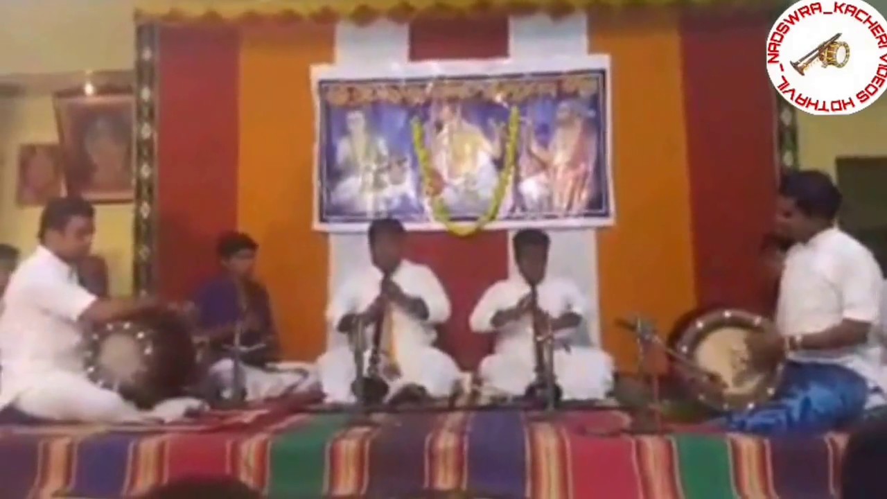 thavil and nadaswaram kacheri by R ANAND # M. VASUDEVAN best video #178 ...