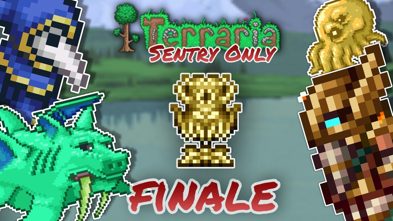 FINISH IT OFF - Terraria Sentry Only FINALE - YouTube