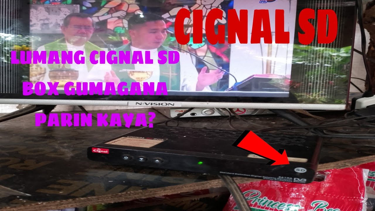 CIGNAL SD LUMANG BOX GUMAGANA PARIN KAYA? - YouTube