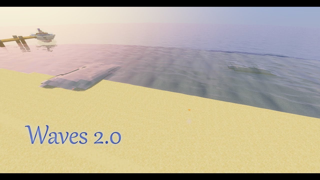 I've added Waves to Minecraft - YouTube