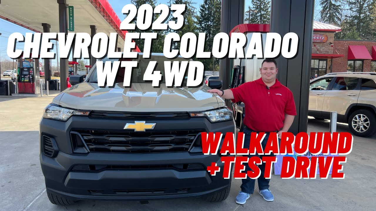 2023 Chevrolet Colorado WT Full Review and Test Drive | First 360° Look ...
