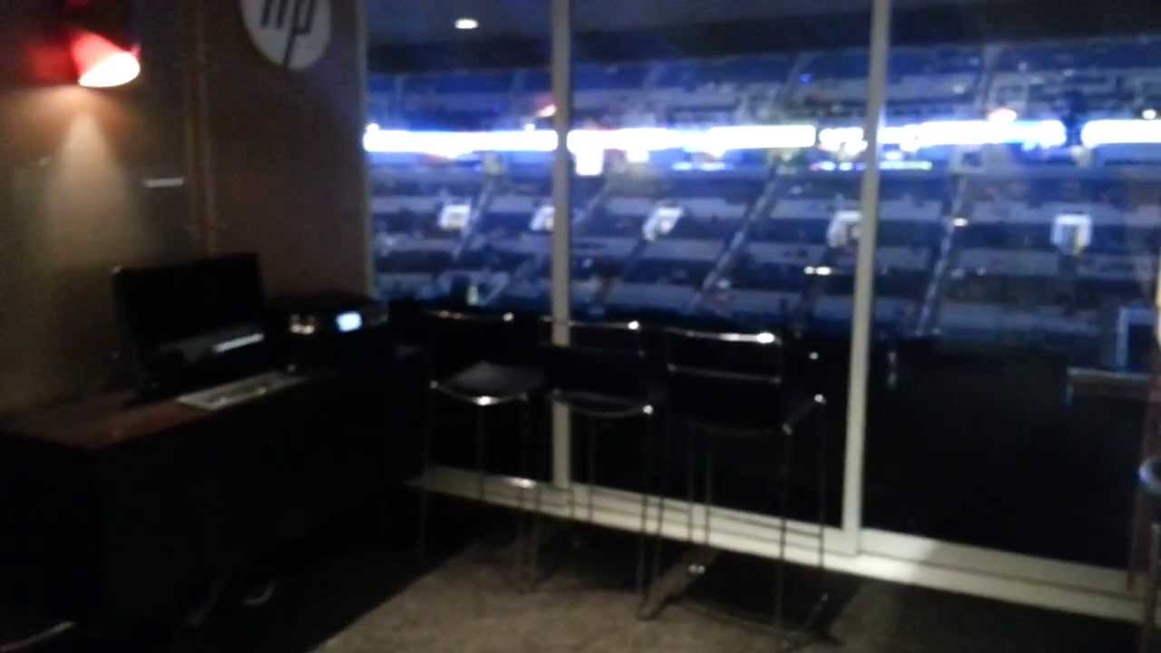 SAP Center Private Suite - YouTube