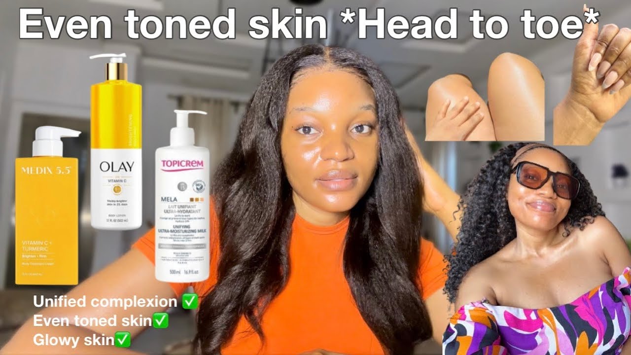 THE BEST BODY LOTIONS FOR UNEVEN SKIN TONE IN 2024 | how to get unified ...