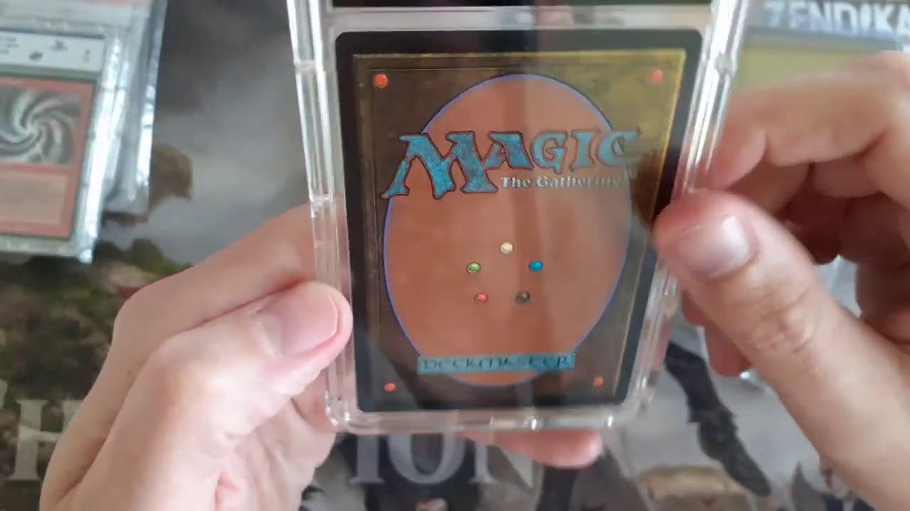 Réception de Grading de carte Magic chez MTG Grade - YouTube
