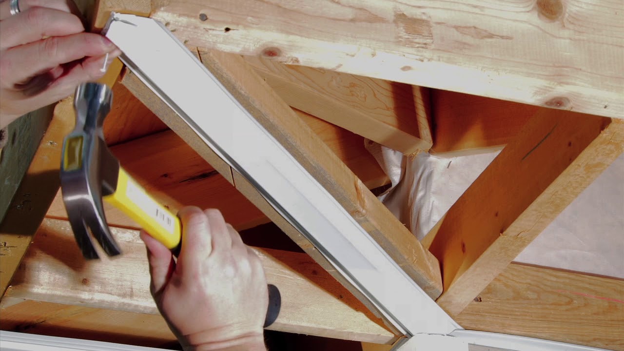 How to Install Soffit - YouTube