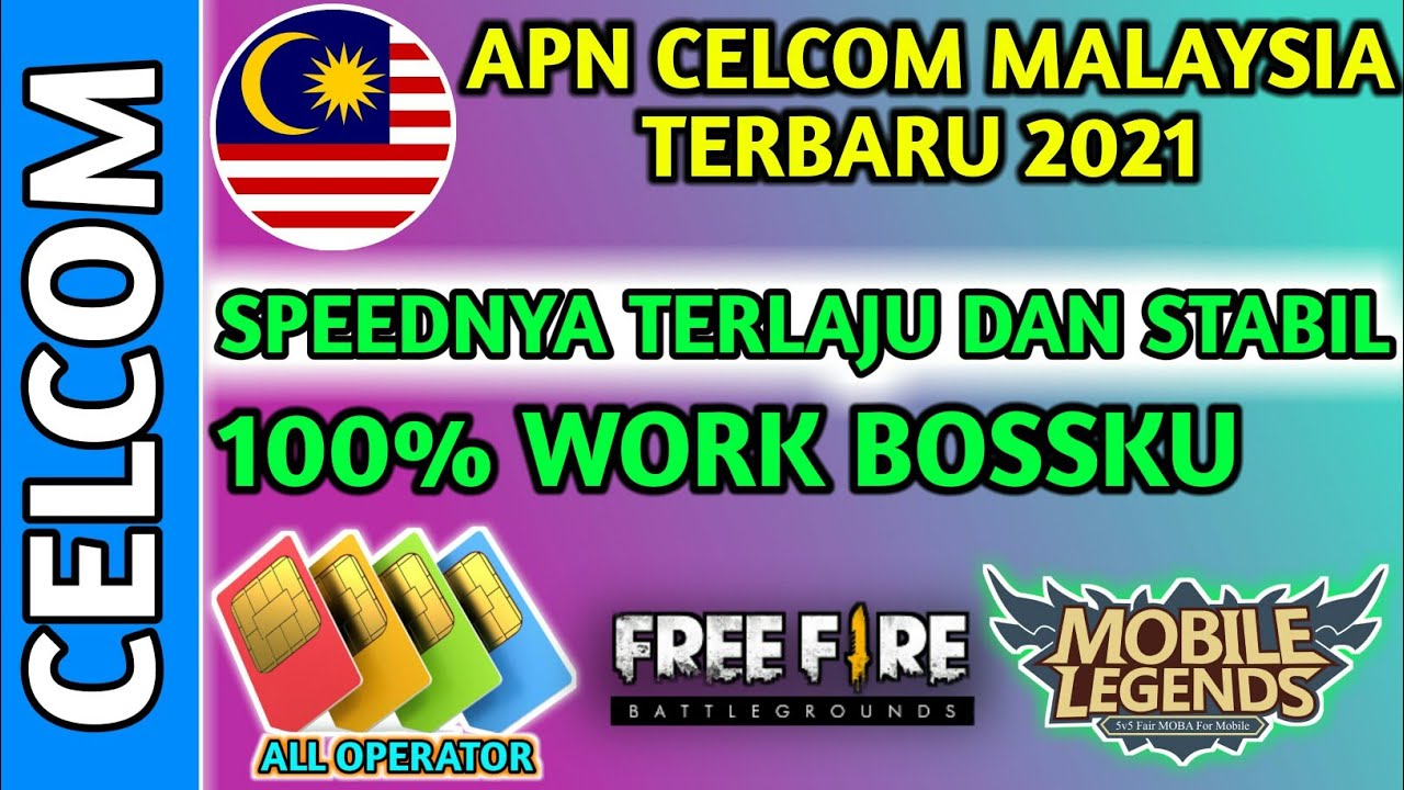 🔴 APN CELCOM 4G Fast Internet - Speednya Terlaju dan Stabil Part 4 ...