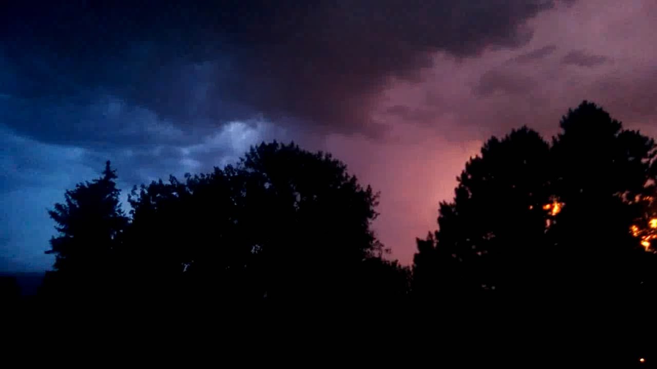 Lightning Storm in Colorado Springs - YouTube