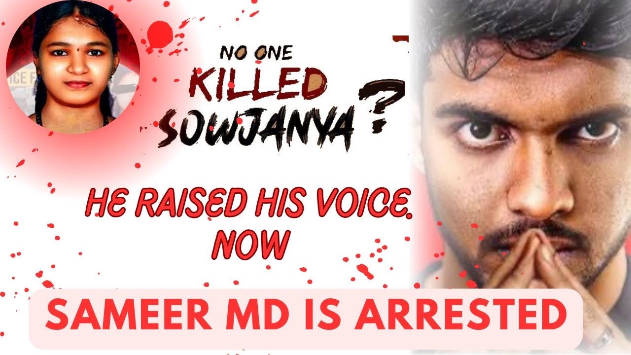 DISTURBING DETAILS OF SOUJANYA CASE | HE EXPOSED TRUTH SAMEER MD | KANNADA - YouTube