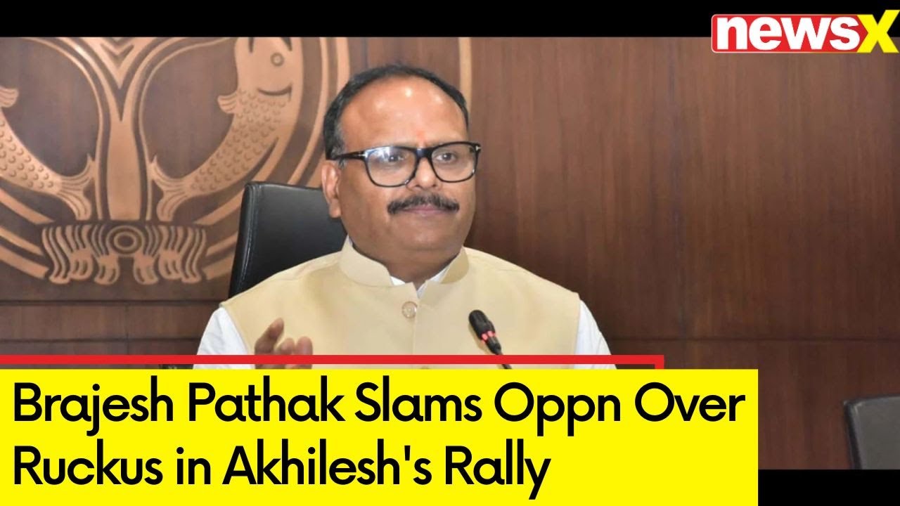 'This Shows BJP's Win' | Brajesh Pathak Slams Opposition Over Ruckus in ...