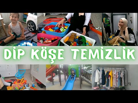DİP KÖŞE ÇOCUK ODASI TEMİZLİĞİ 🪣 DÜZEN | GÜNLÜK EV İŞLERİ | #temizlikvlog #düzen
