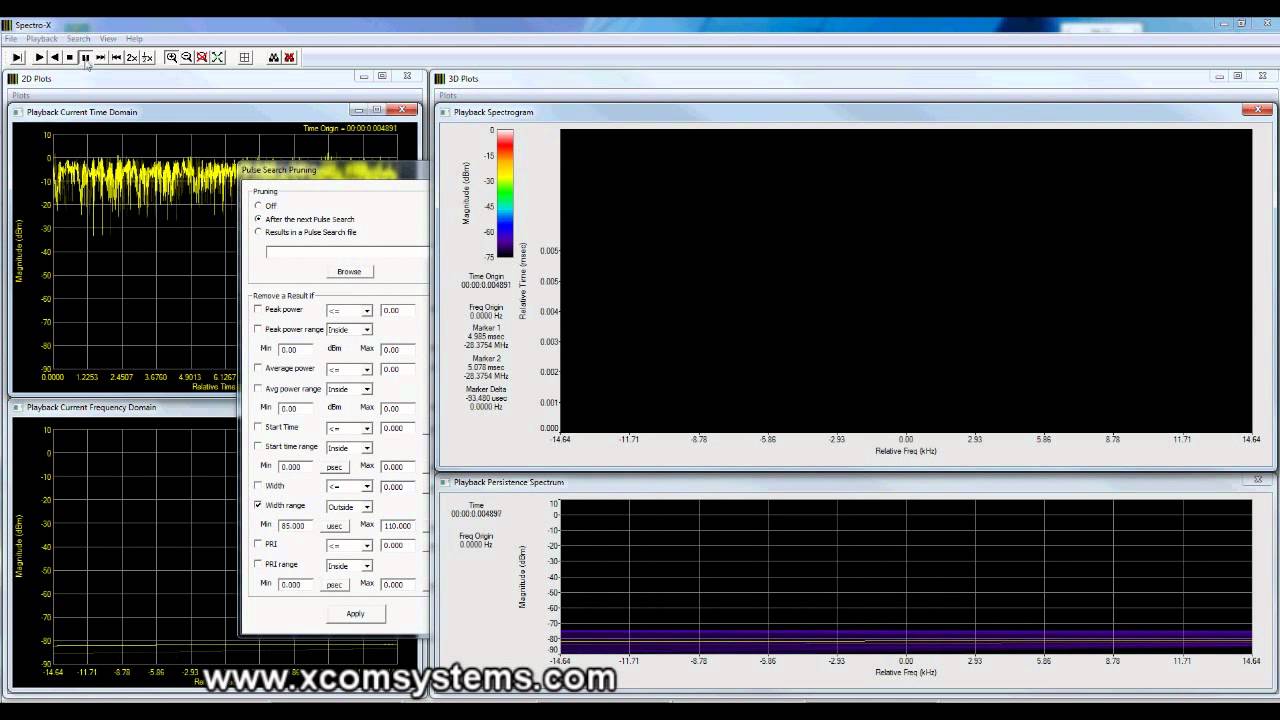 Spectro-X Signal Analysis Software - Identify Emitters through ...