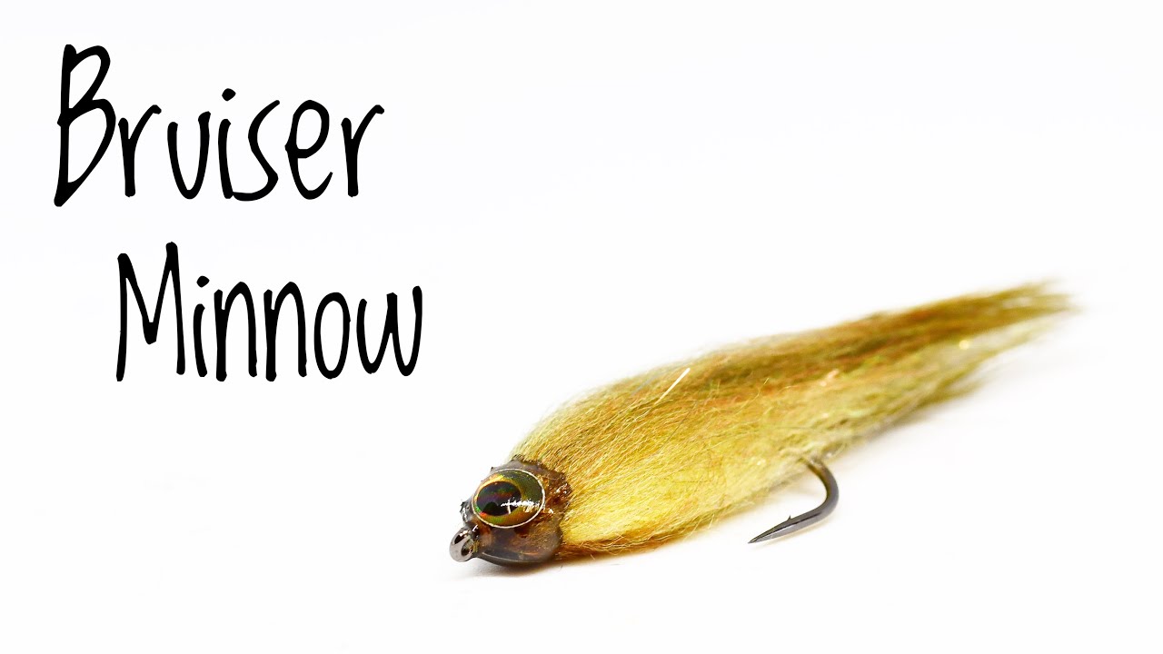 Bruiser Minnow - Small Streamer Pattern - YouTube