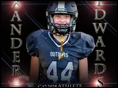 Xander Edwards-C/O 2028 Athlete- CFL Outlaws 10U Gold - YouTube