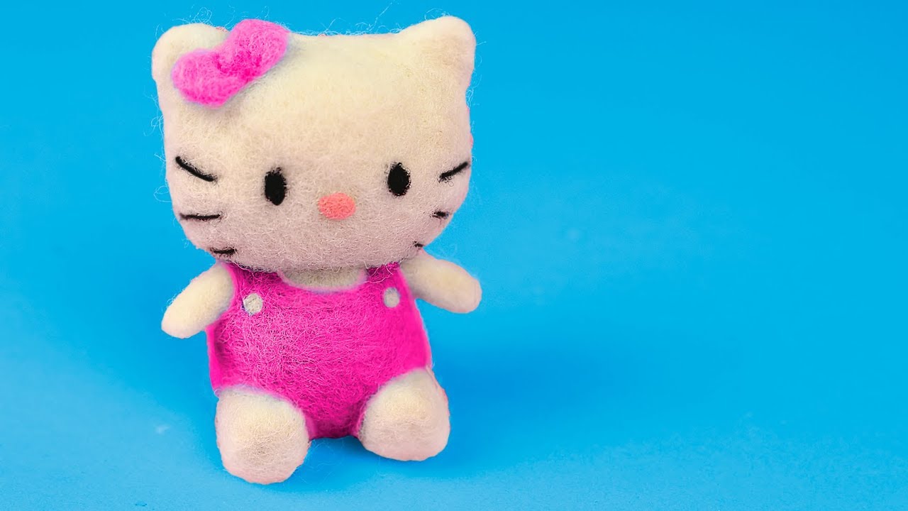 7 Needle Felted Toys Tutorials - YouTube