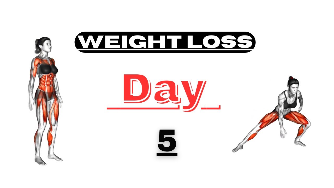Best weight loss exercises | weight loss Day 5 - YouTube