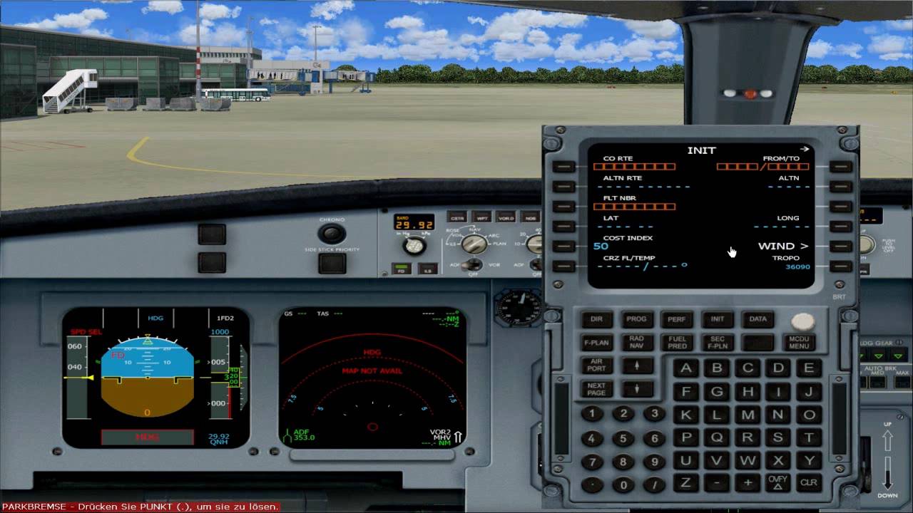 Wilco Airbus Tutorial Flight [GERMAN] part 1 - YouTube