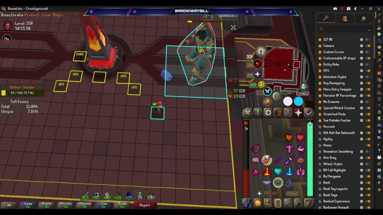 RANDOM OSRS GAMEPLAY (RAIDS) - BRROWNKAYBILL - OLDSCHOOL RUNESCAPE ...