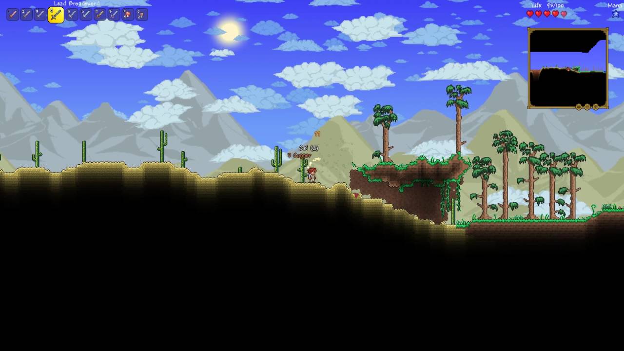 Starbound vs Terraria: Combat - YouTube