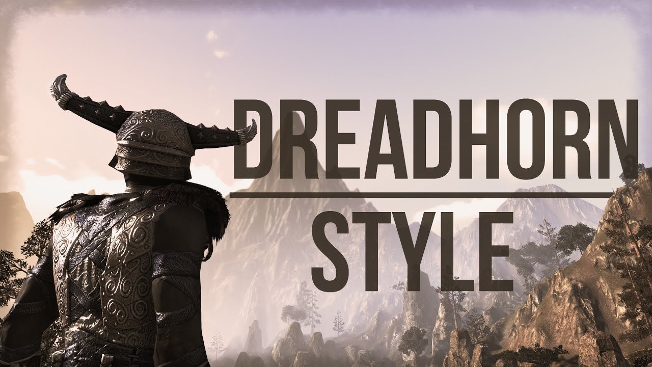 ESO Dreadhorn Motif - Showcase of the Dreadhorn Style in The Elder ...