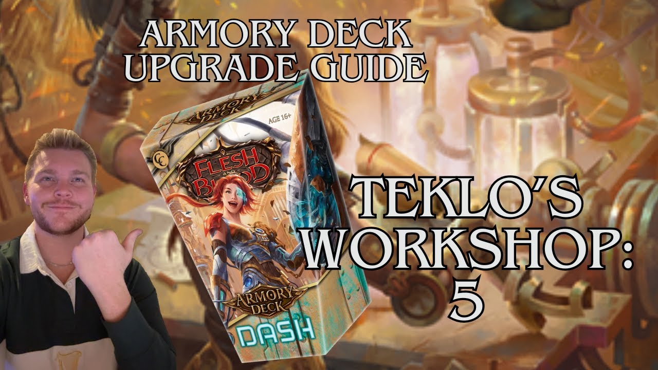 Armory Deck Dash IO Upgrade Guide | Teklos Workshop 5 - YouTube