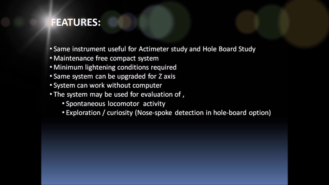 Actimeter, Actophotometer, activity cage - YouTube