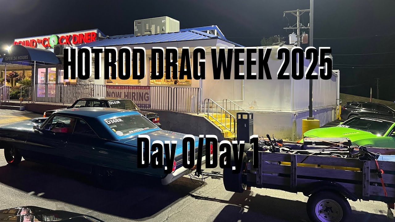 HOTROD Drag Week 2025 in a SBF Turbo Stick-Shift '64 Ford Galaxie - Day ...