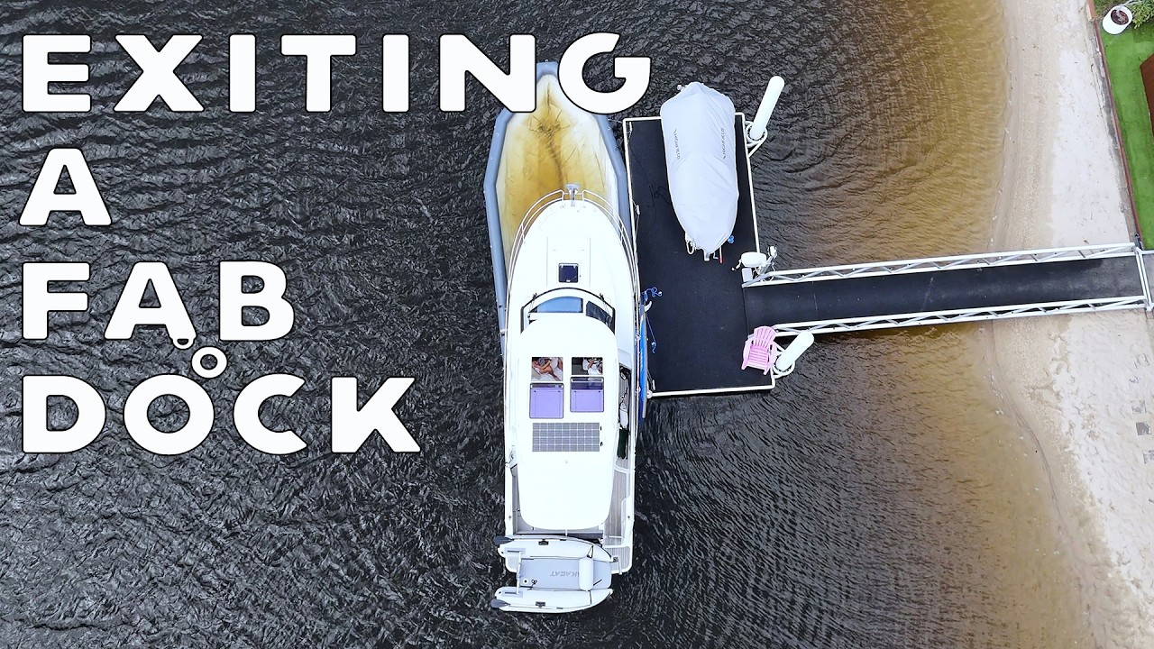 Exiting a FAB Dock - The Rudder - YouTube