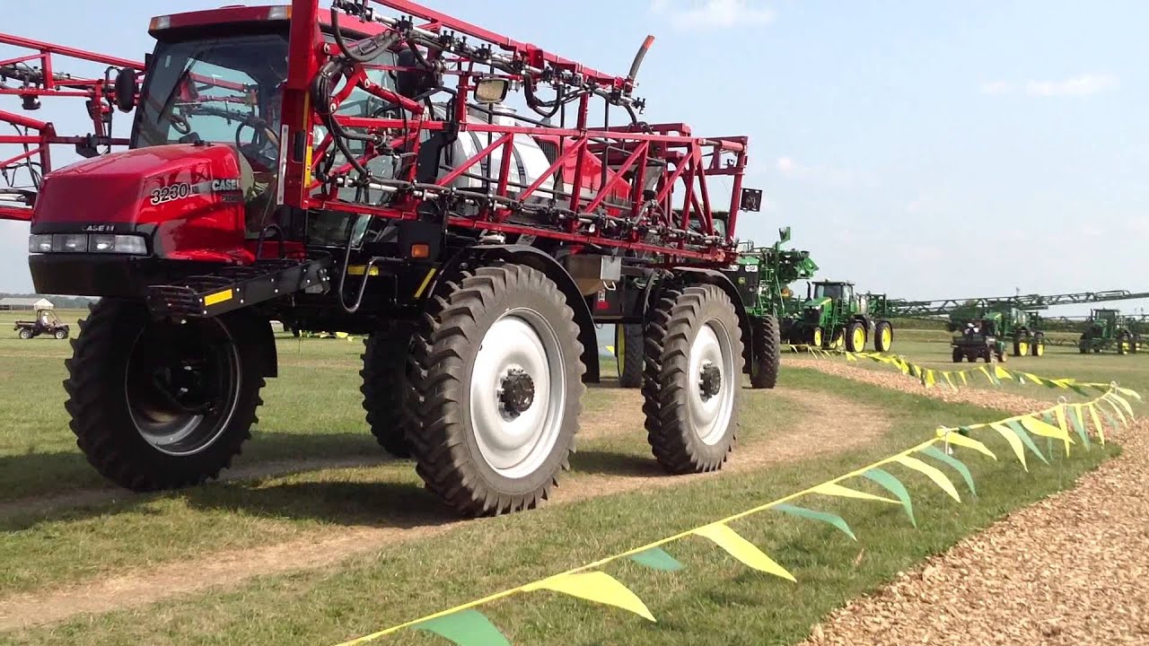 Sprayers - Bumpy Field Test - YouTube