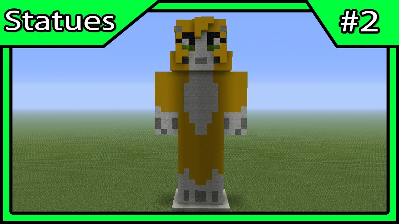 Minecraft Tutorial: Stampy Statue - YouTube