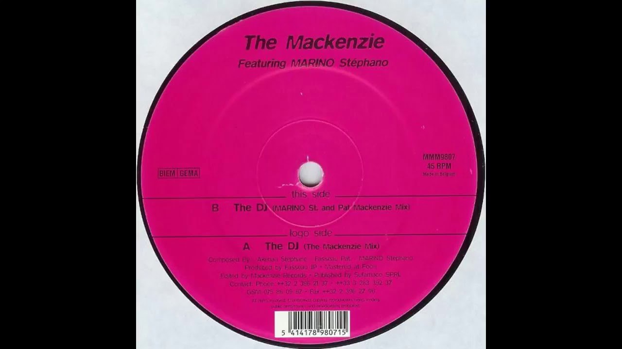The Mackenzie Feat. Marino Stephano - The Dj (Marino Stephano & Pat ...