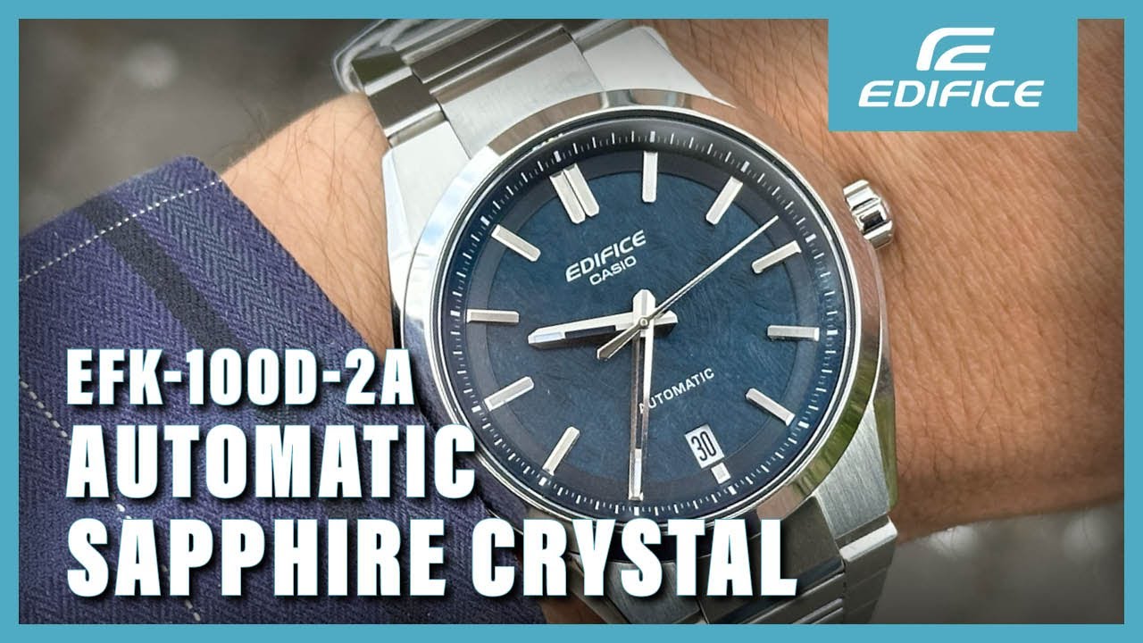 Unboxing The New Casio Edifice Automatic EFK-100D-2A - YouTube
