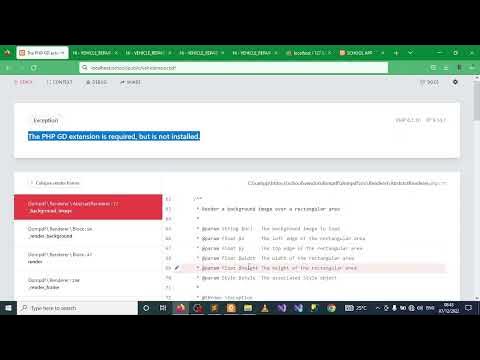 The PHP GD extension is required, but is not installed - YouTube