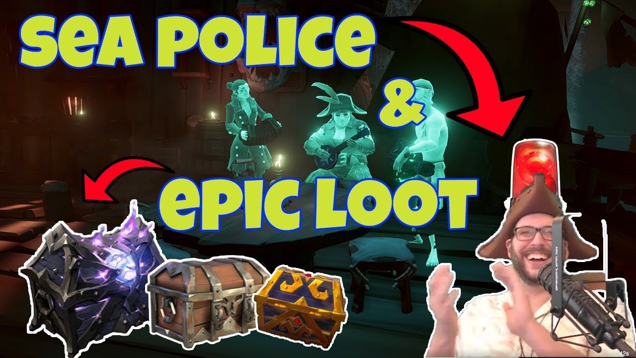 KING GOTHALION IS THE HARBOUR PATROL | SEA OF THIEVES | EPIC AND FUNNY ...