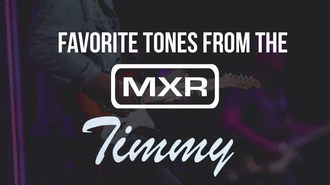 MXR Timmy Demo - Favorite Tones from the new MXR Timmy drive - YouTube