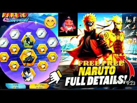 FREE FIRE x NARUTO New Map | FF X NARUTO | NARUTO X FREE FIRE | FF NEW ...