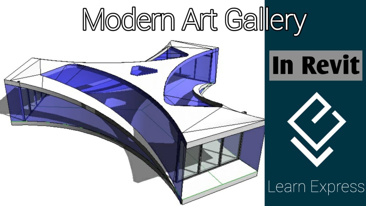 Modern Art Gallery design in revit || by Er.B.Nijithkumar - YouTube