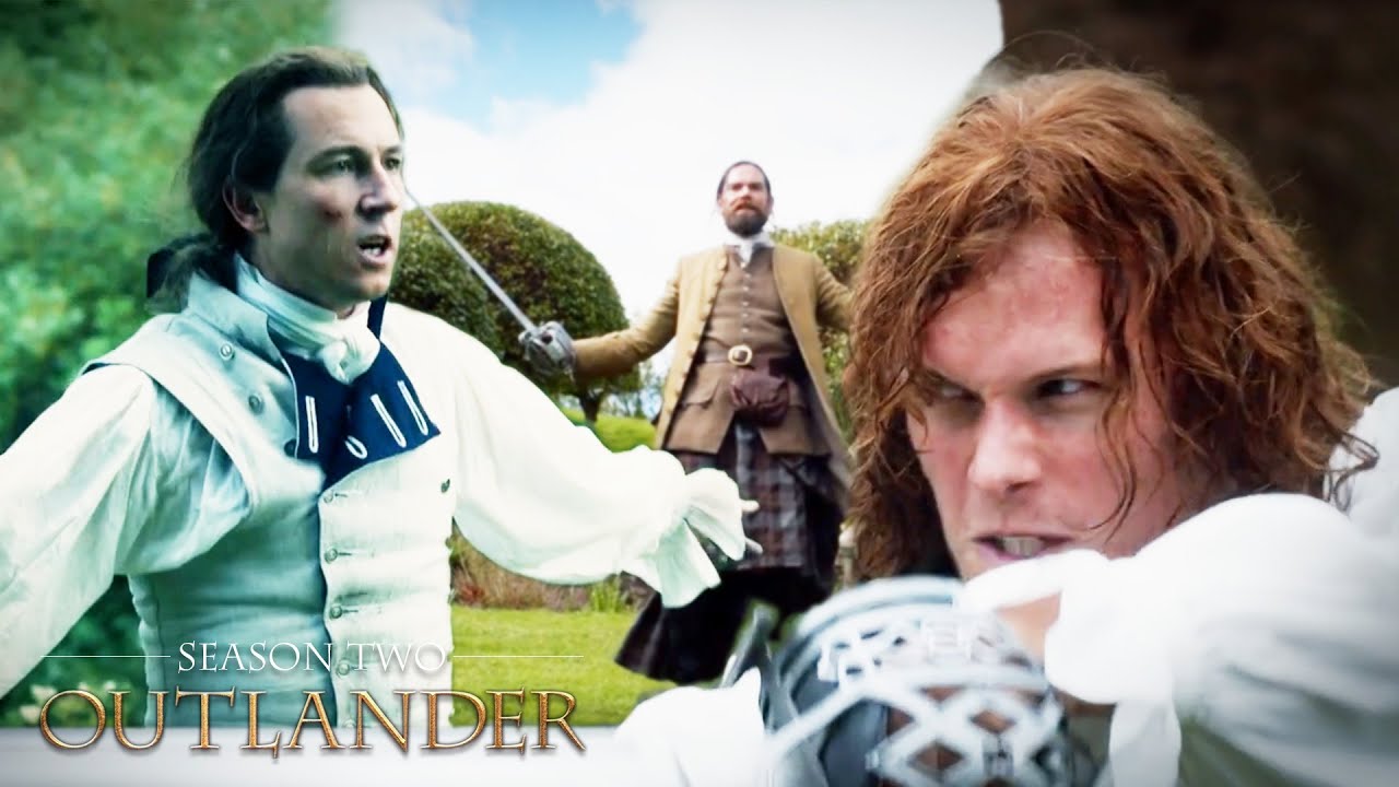 The BEST Fight Scenes Of Season 2 | Outlander - YouTube