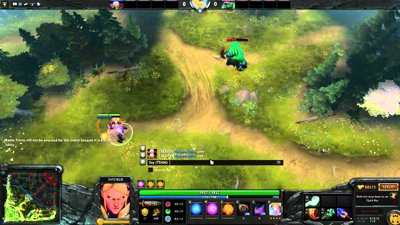 Standard Invoker 9 spell combo - YouTube