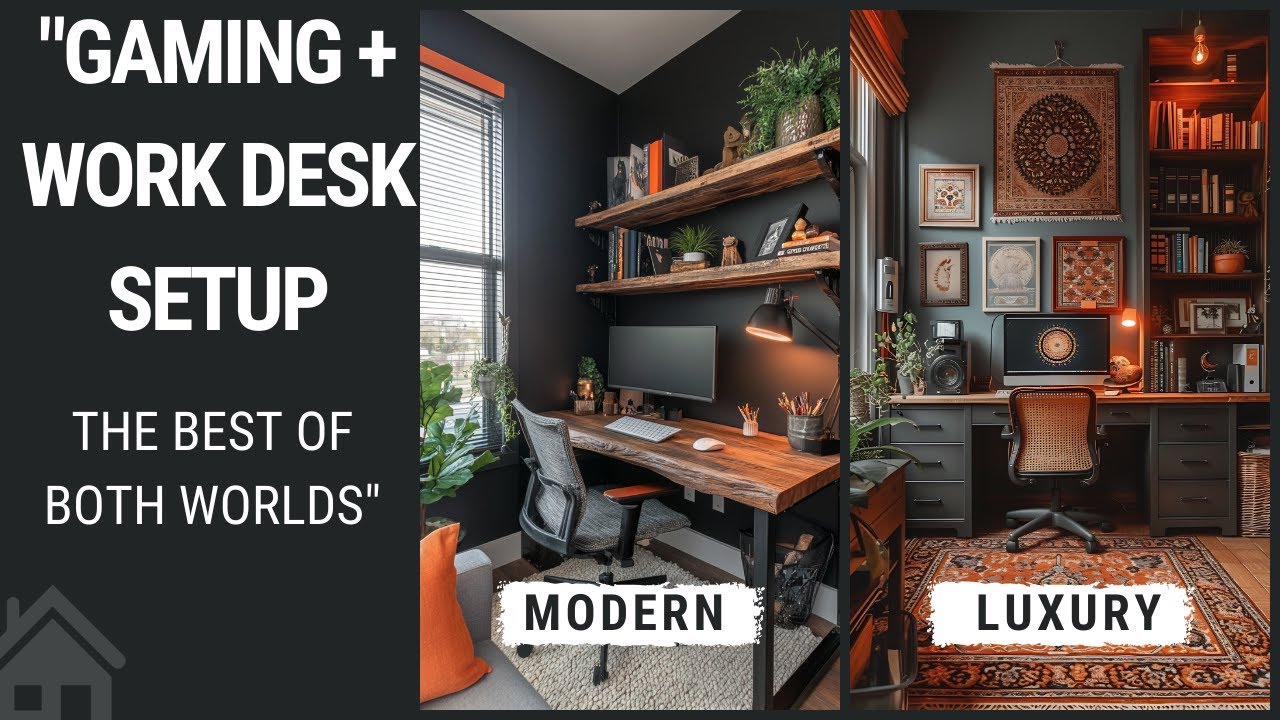 "Gaming + Work Desk Setup: The Best of Both Worlds" - YouTube