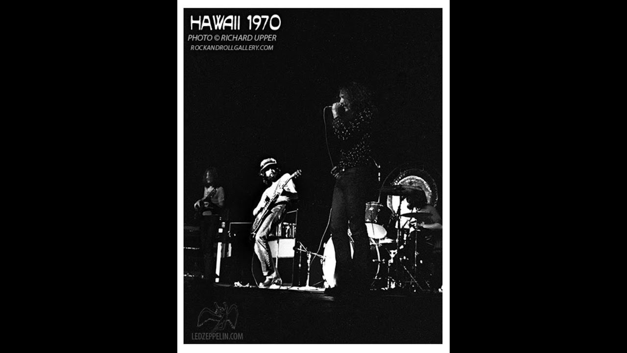 Immigrant Song - Led Zeppelin - Live in Honolulu, Hawaii (September 6th ...