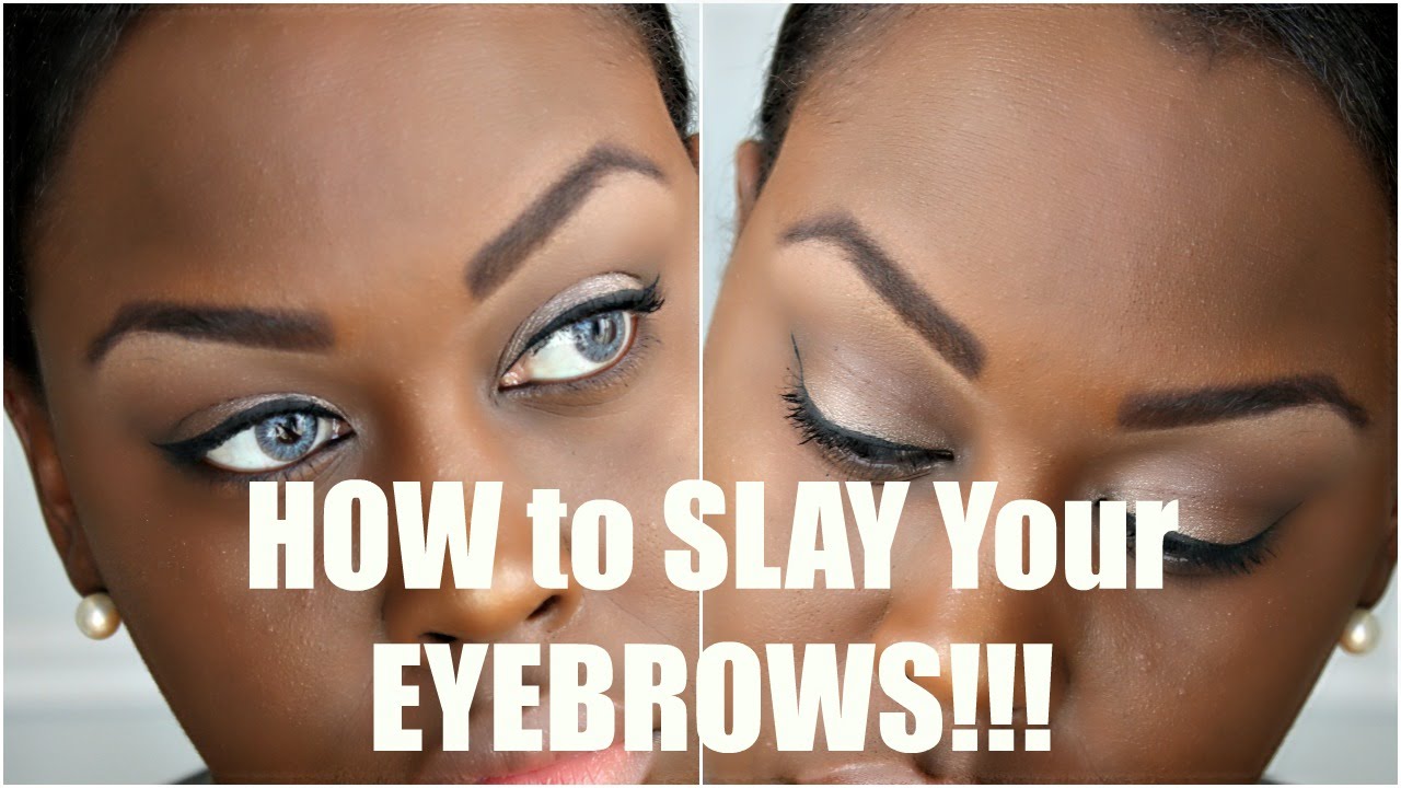 How I SLAY My EYEBROWS! | Eyebrow TUTORIAL - YouTube