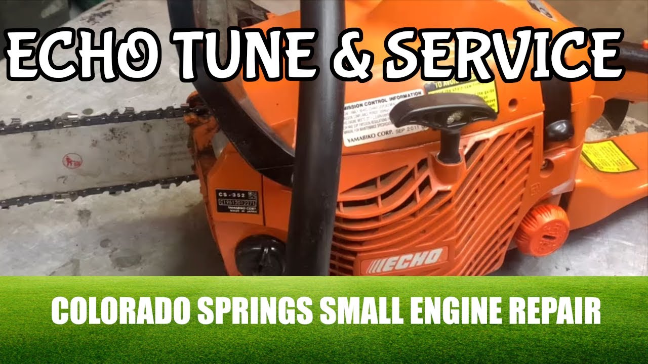 Echo Chainsaw Tune-up and Service Small Engine Repair - YouTube