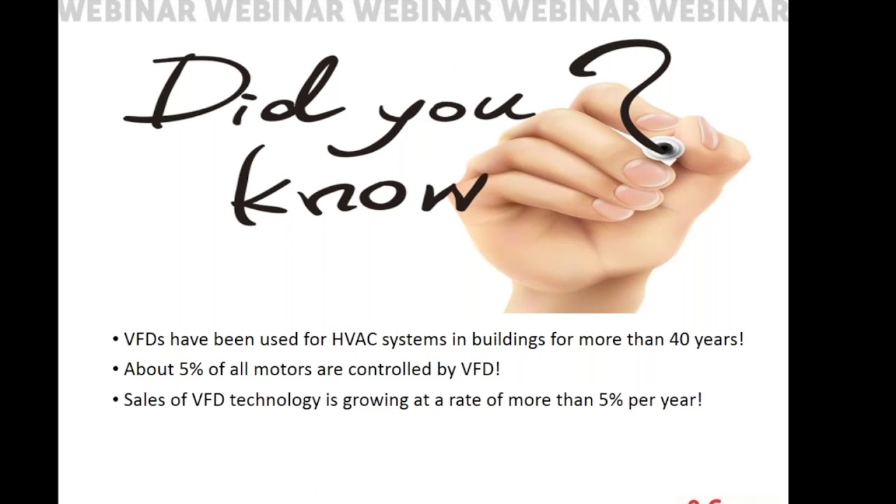 DriveRx VFD Cable - Webinar - YouTube